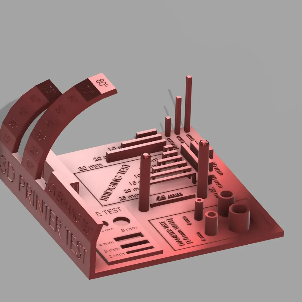Complete 3D Printer test all in one by NickmouzMakerWorld: Download ...