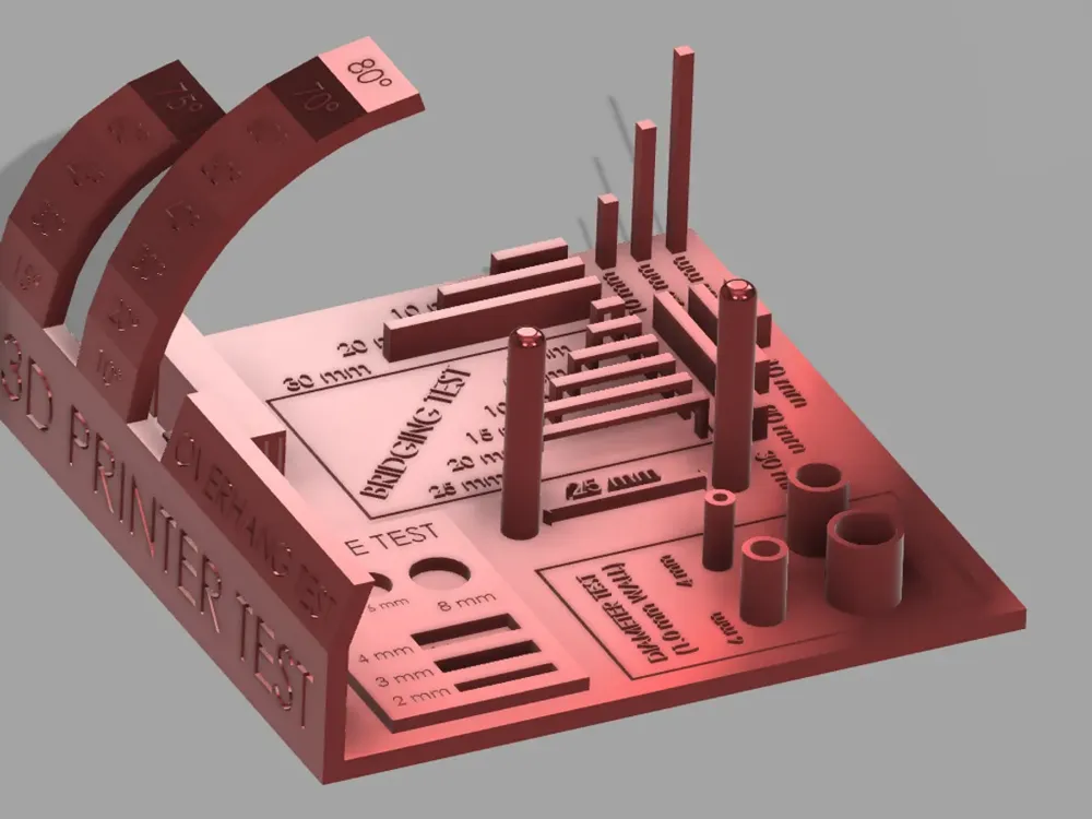 Complete 3D Printer test all in one by NickmouzMakerWorld: Download ...