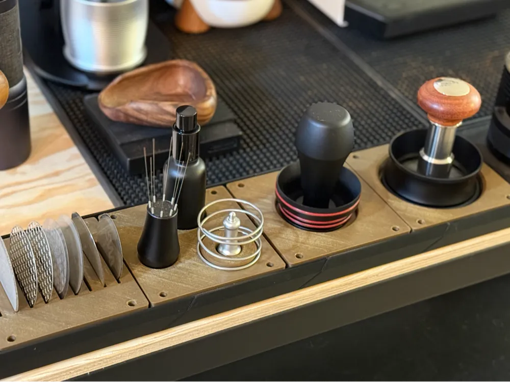 Modular Coffee Prep Station (ModuBrew Station) by eatfish - MakerWorld