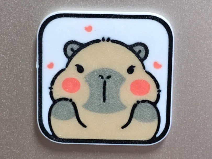 Capybara Fridge Magnet Set (14/24) by 狂飙di小猪 - MakerWorld