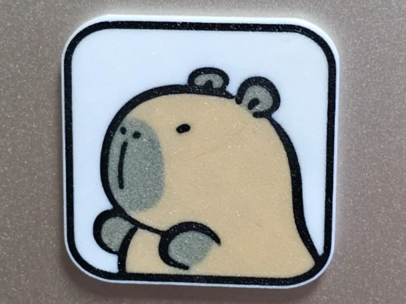 Capybara Fridge Magnet Set (15/24) by 狂飙di小猪 - MakerWorld