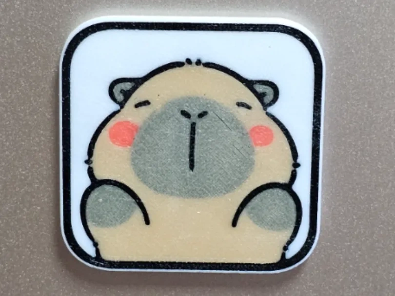 Capybara Refrigerator Magnet Set (16/24) by 狂飙di小猪 - MakerWorld