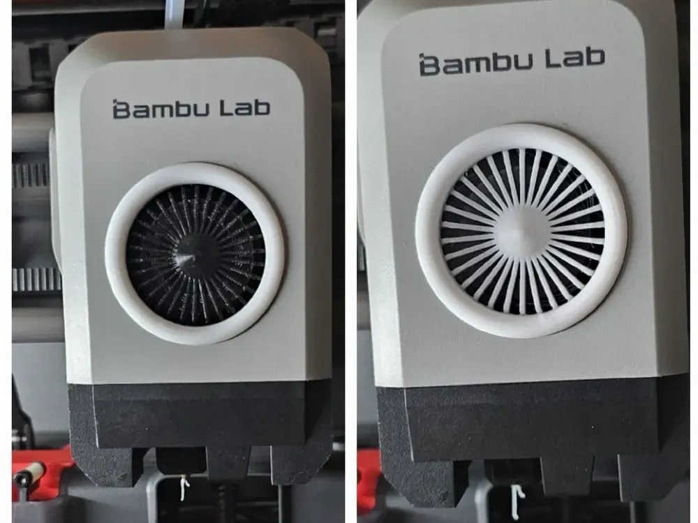 P1S/P1P and X1 toolhead fan shroud airplane engine Remixed by CHINA-IMW ...