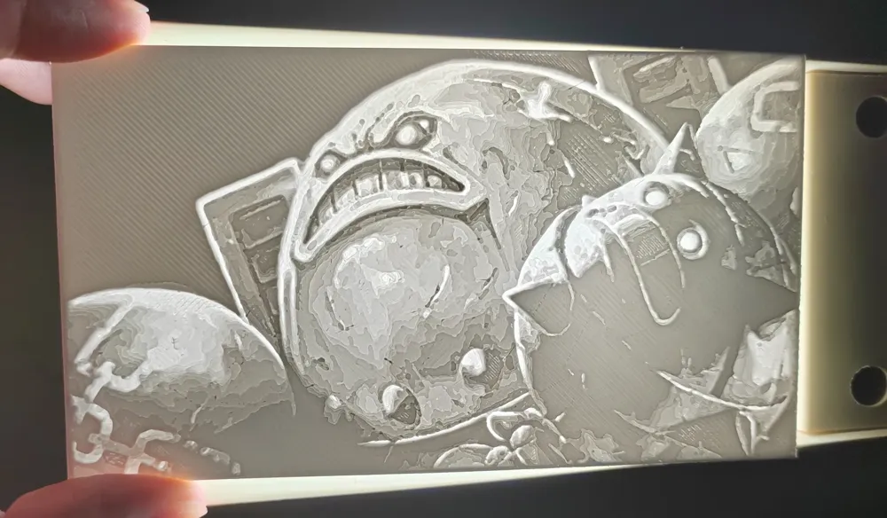 Space King Iconic Scene Lithophane by Siegfried_Kircheis - MakerWorld
