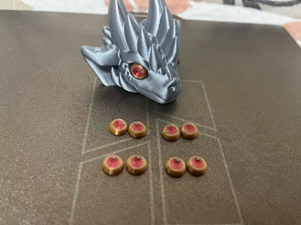 Simulated Eyes DIY Eyeballs (Requires AMS Multicolor Printing) by ...