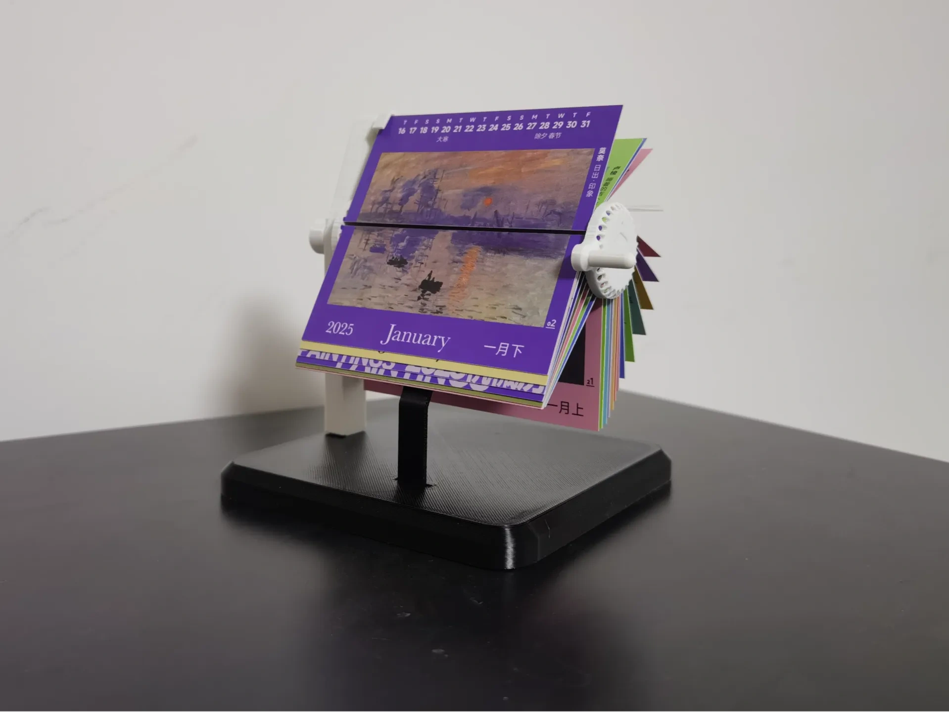 Mechanical Hand Calendar Flipper by colaCan - MakerWorld