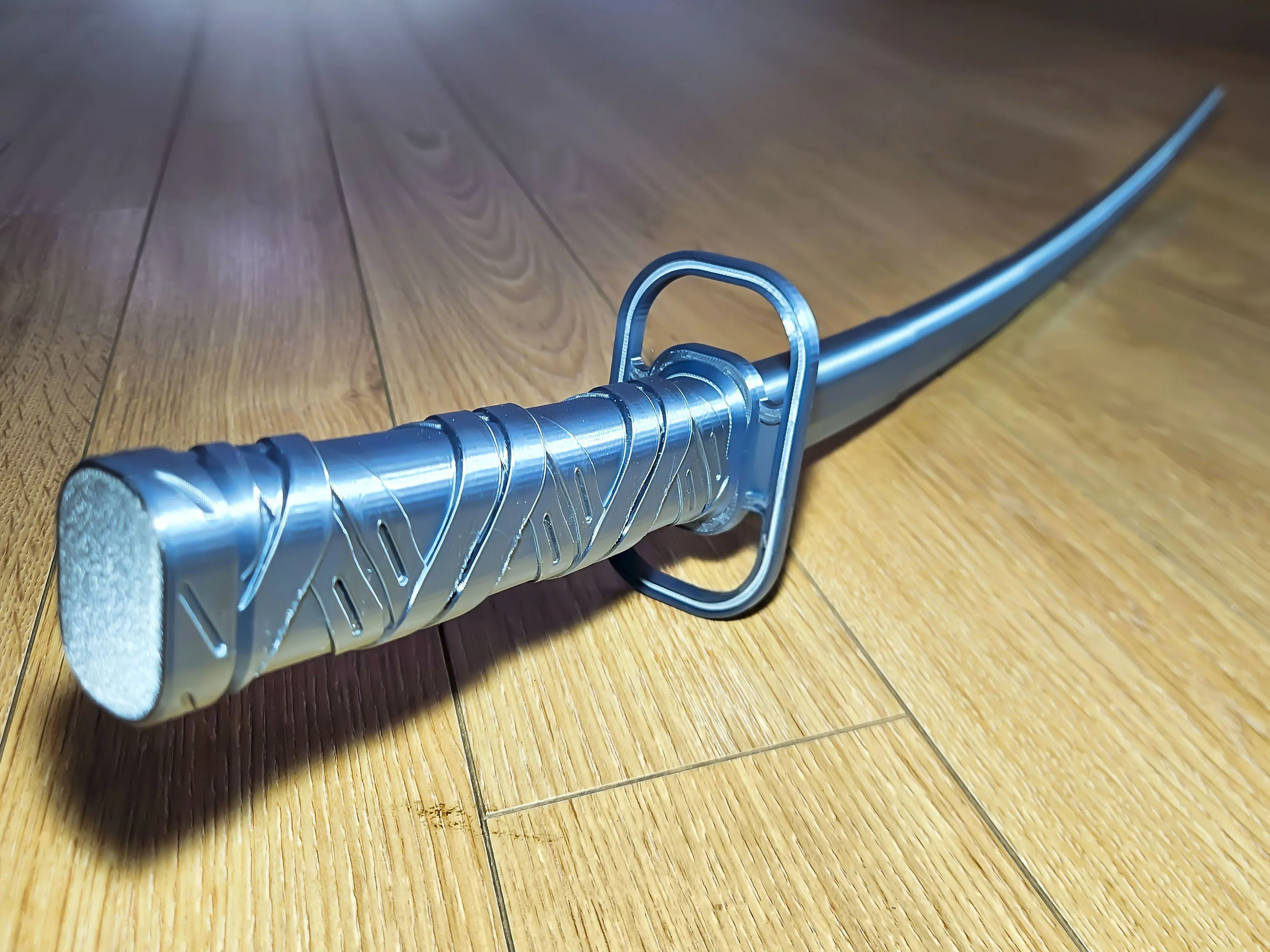 Katana de Acero Inoxidable (Impresión Integrada) por Mr_Andre MakerWorld: Descarga Modelos 3D ...