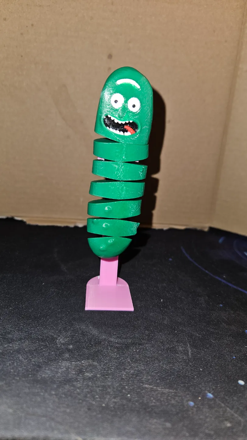 Pickle Rick Holder by Lasse_fre MakerWorld: Download Free 3D Models