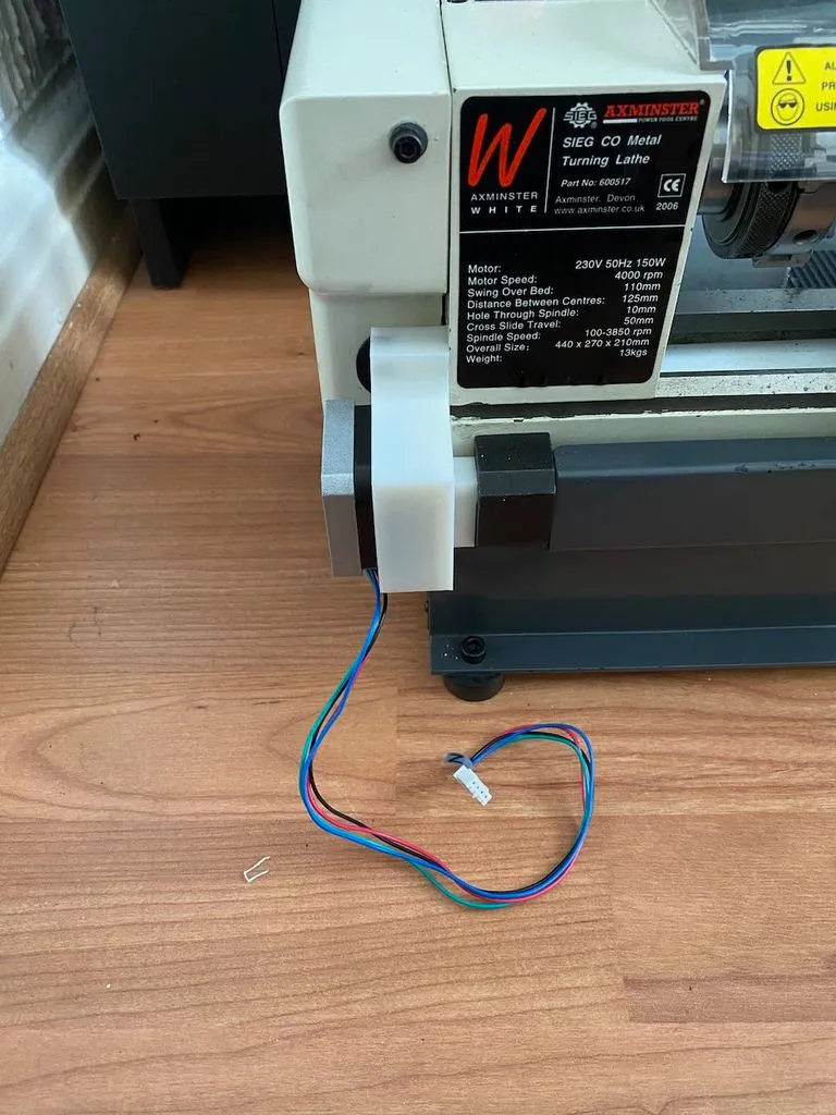 Sieg C0 Micro Lathe CNC Z Motor Mount / coupling by user_2712344906 ...