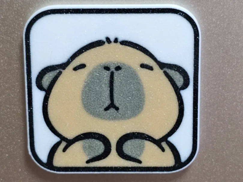 Capybara Refrigerator Magnet Set (20/24) by 狂飙di小猪 - MakerWorld