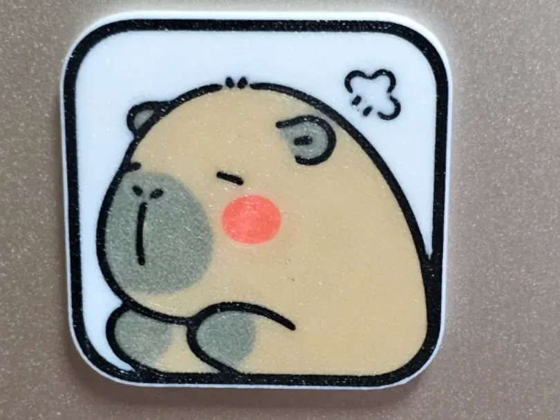 Capybara Refrigerator Magnet Set (22/24) by 狂飙di小猪 - MakerWorld