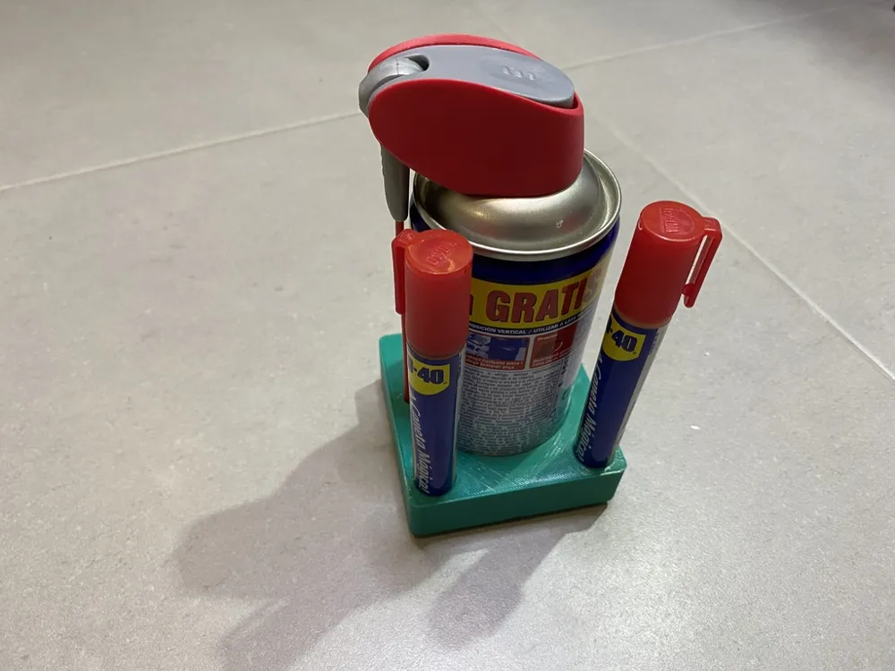 WD-40 stand Gridfinity by Ricardo Gomes - MakerWorld