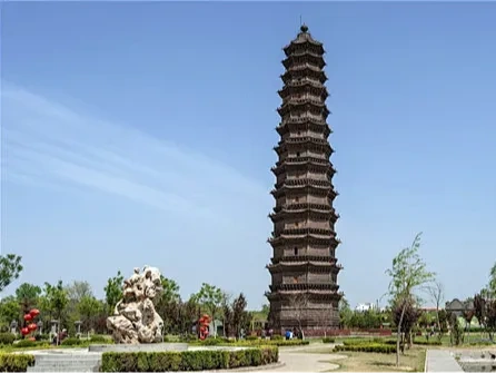 Kaifeng Iron Pagoda (Kaibao Temple Pagoda, Youguo Temple Pagoda) by ...
