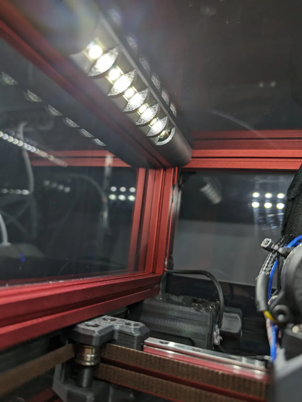 Voron 0.1 / 0.2 - Light Bar Clip (LDO Frame 1515) Remixed by TestoMane ...