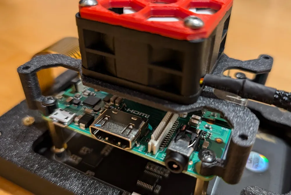 Raspberry Pi Fan Holder by TestoMane MakerWorld: Download Free 3D Models