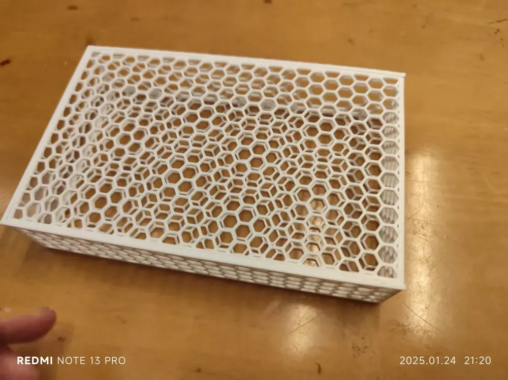 Small Hollow Sliding Art Storage Box by SEA URCHIN - MakerWorld