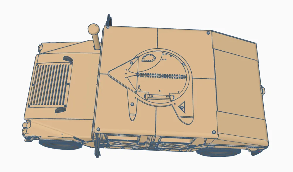AM General HMMWV Hummer by Petr Stepanek MakerWorld: Download Free 3D ...