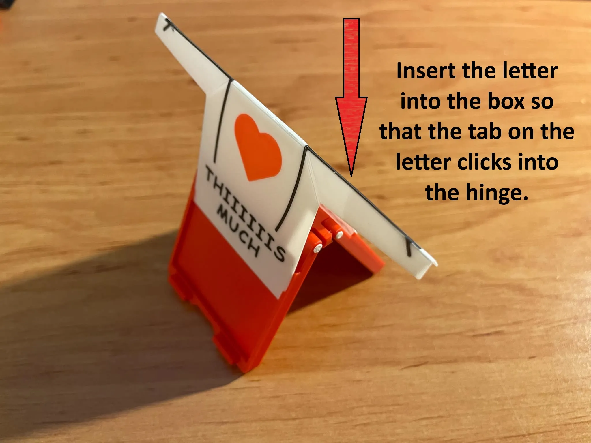 Love letter box - Free 3D Print Model - MakerWorld