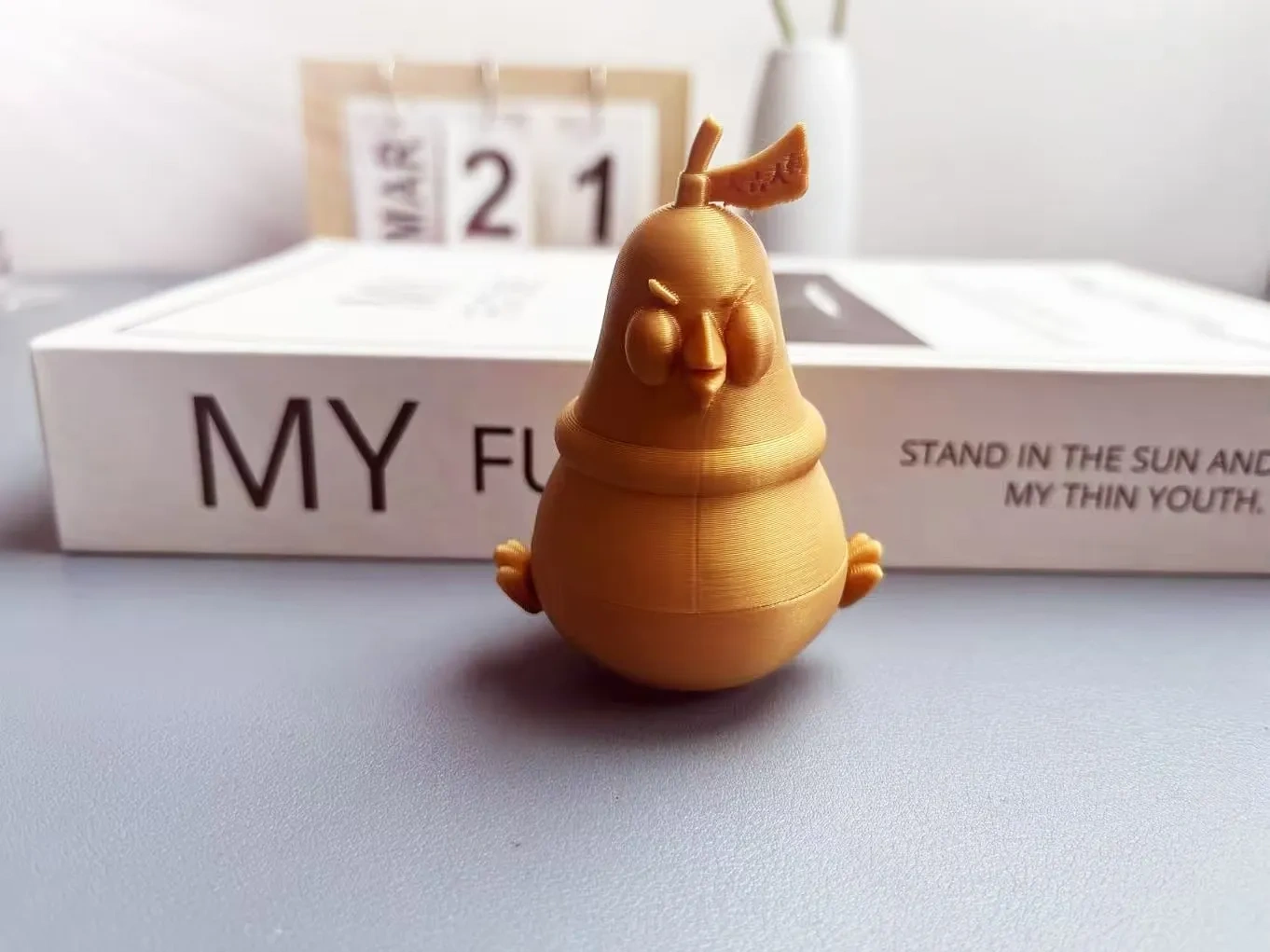 Auspicious Fortune Rooster and Pear Wobblers Toy Set Easy Assembly by ...