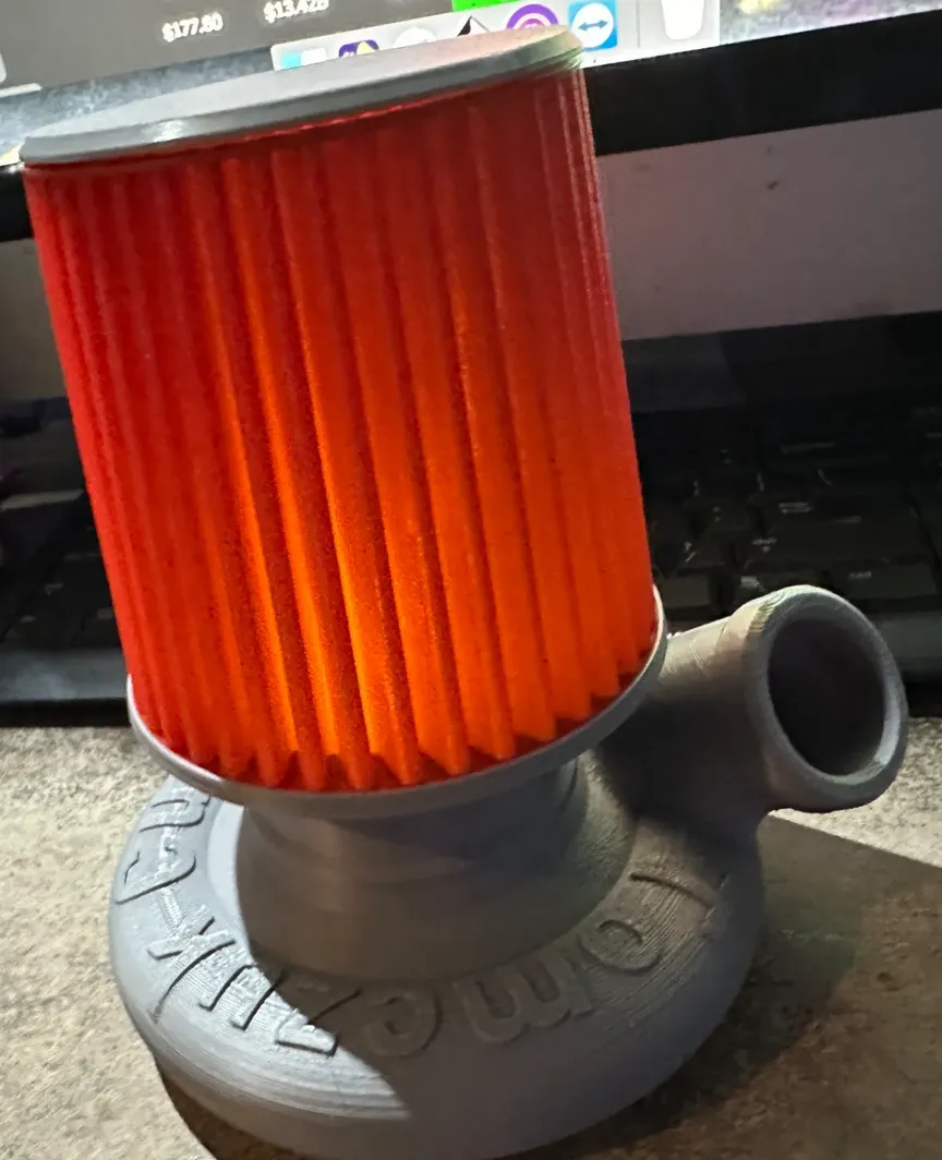 turbo with filter lamp cold air intake turbo by Northern3d MakerWorld ...