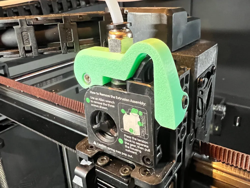 Creality K2 Plus Extruder PTFE M10 Pneumatic Mount Remixed by ...