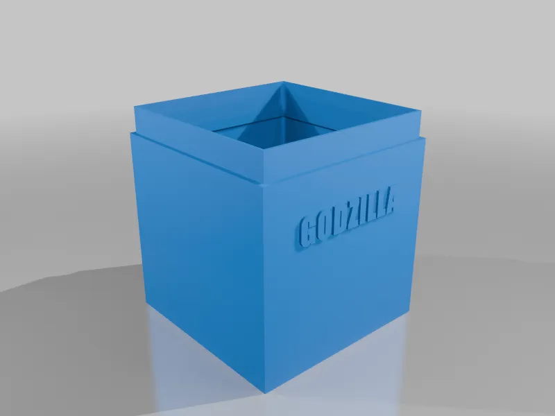 Godzilla Tissue Box by safe MakerWorld: Download Free 3D Models