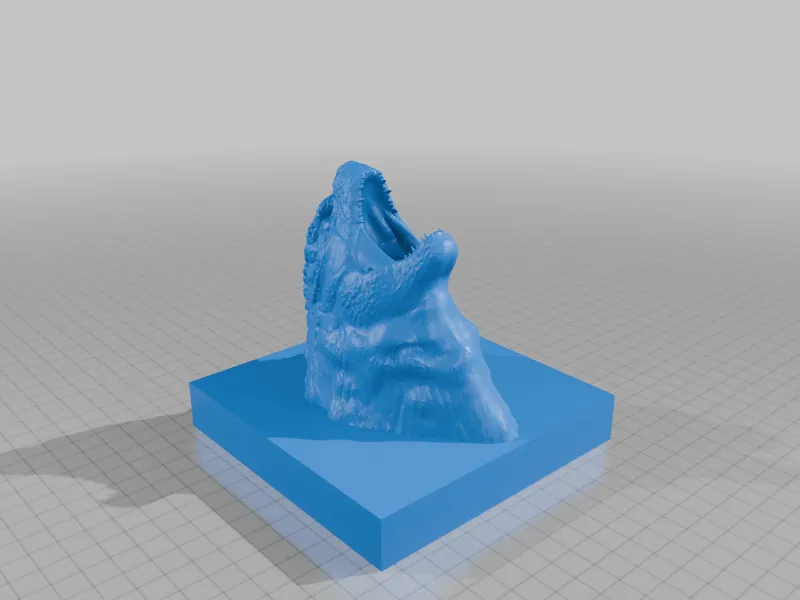 Godzilla Tissue Box by safe - MakerWorld