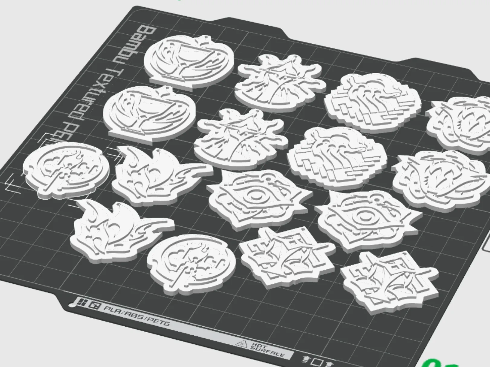 Honkai: Star Rail Path Badges by HellSakura MakerWorld: Download Free 3D Models