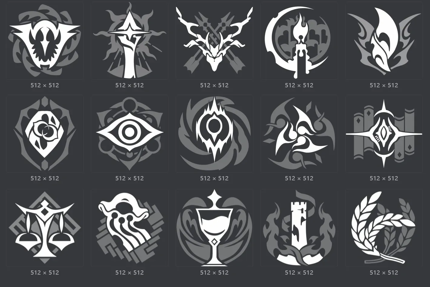 Honkai: Star Rail Path Badges by HellSakura MakerWorld: Download Free 3D Models