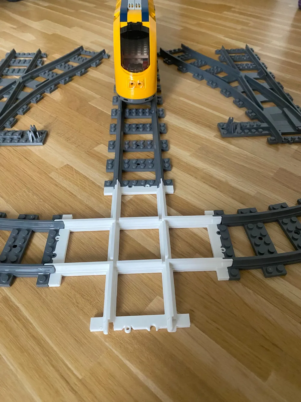 Lego Brick Rail Crossing by Aflex - MakerWorld