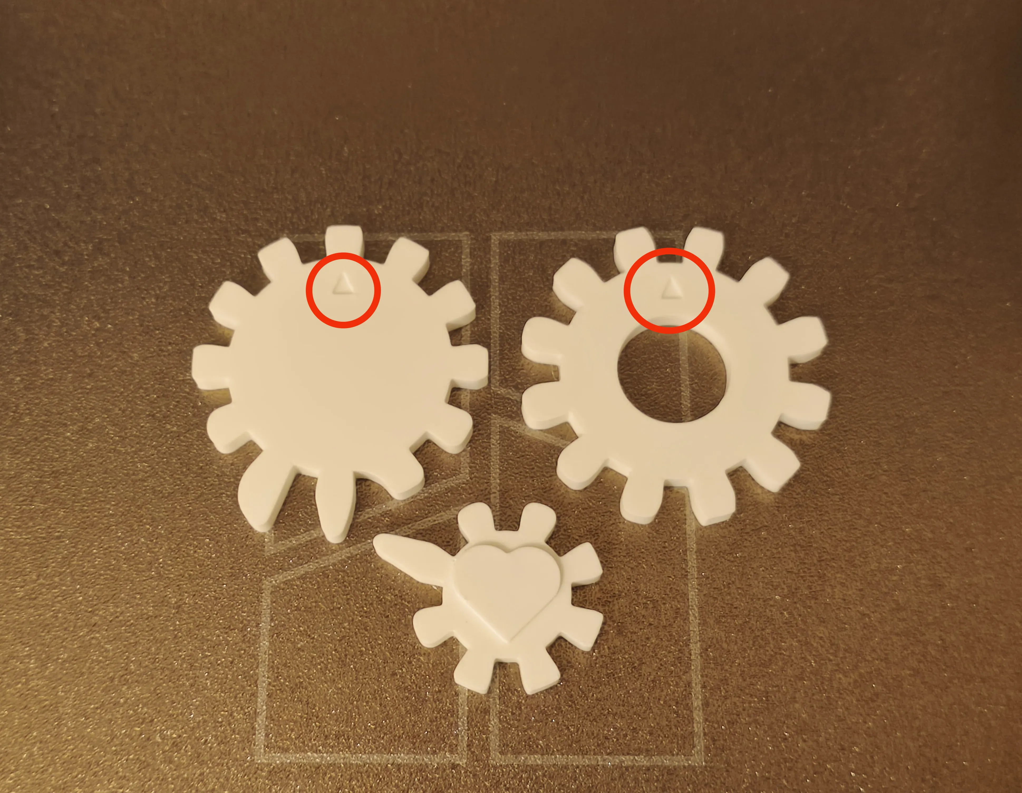 Heart Shaped Lock Box - Gear Lock System with Key - Free 3D Print Model ...