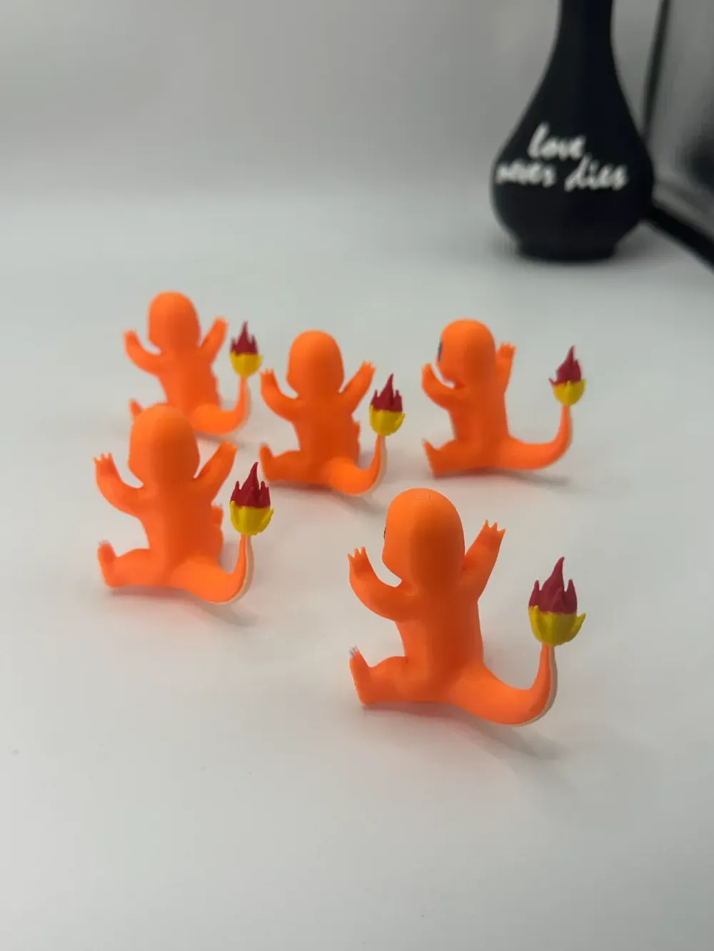 Seated Charmander (8 colors require two AMS) by JL3Dprint MakerWorld ...