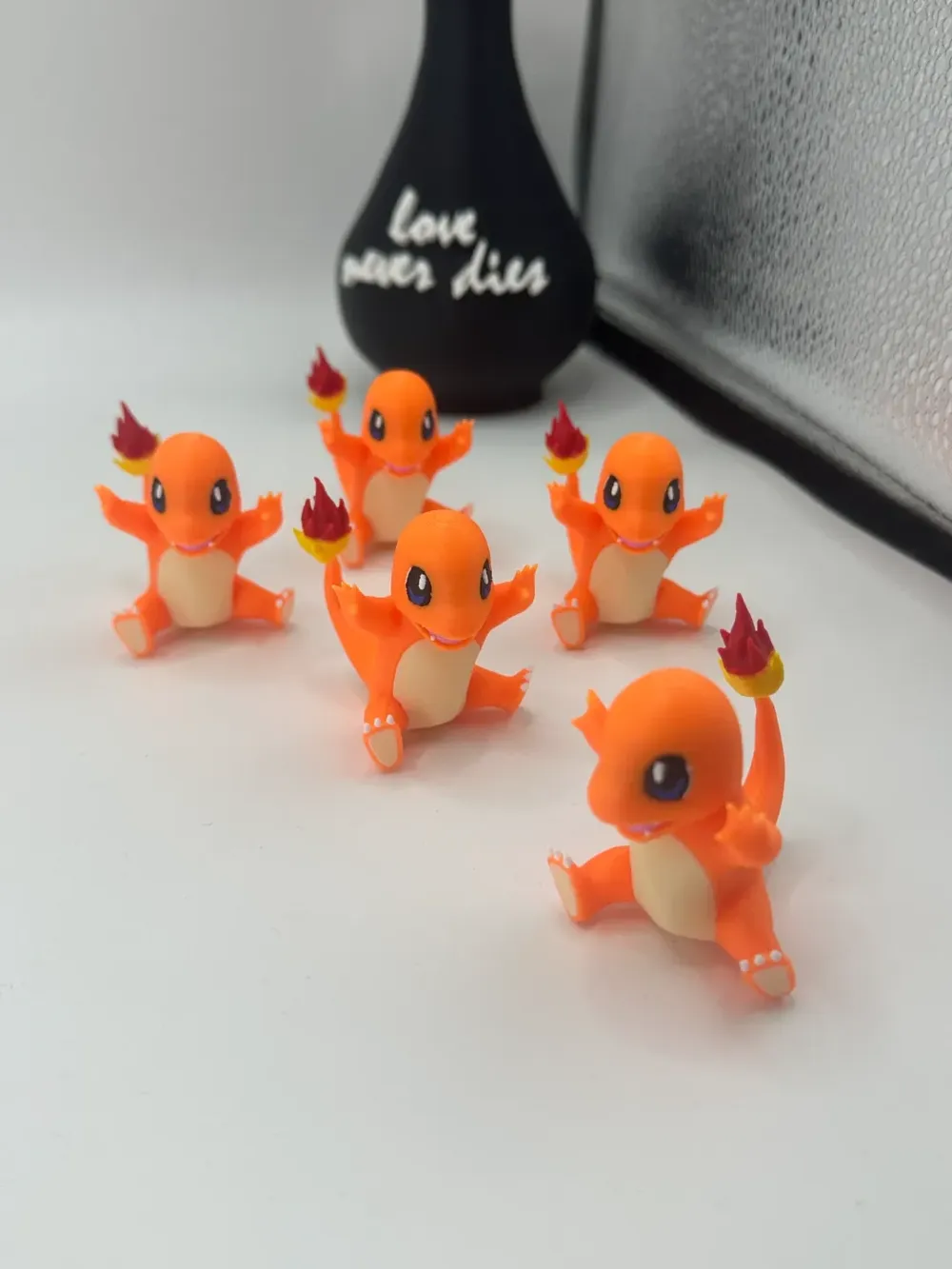 Seated Charmander (8 colors require two AMS) by JL3Dprint MakerWorld ...