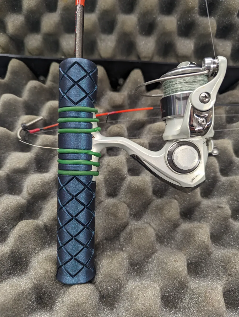 Ice fishing rod handle - Free 3D Print Model - MakerWorld