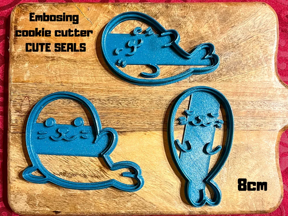 Cookie cutter cute seals by POTEMATE - MakerWorld