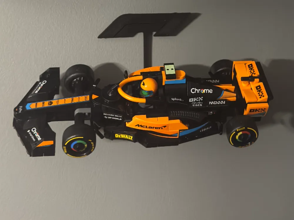 LEGOs Speed Champions McLaren Formula 1 Wall Mount by Charlie_0709 ...