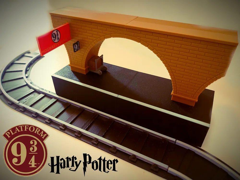Harry Potter Train Station -- Tracks 9¾ by Savy Maker - MakerWorld