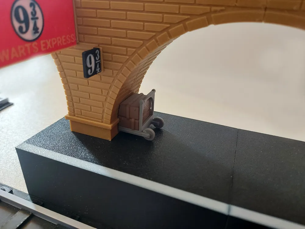 Harry Potter Train Station -- Tracks 9¾ - Free 3D Print Model - MakerWorld