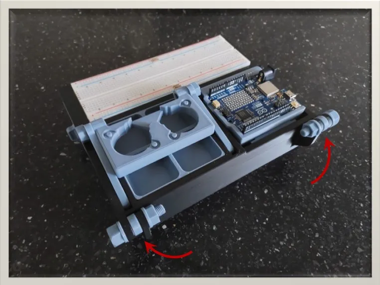 Storage Add-on for Modular Arduino Workstation by DJL 3Designs ...