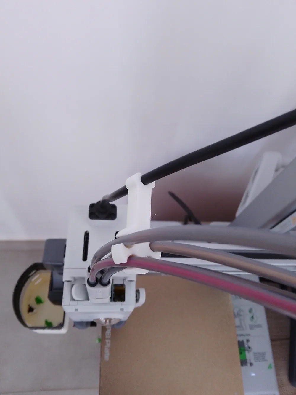 A1 PTFE Cables distancer for power cable v2 - Free 3D Print Model ...