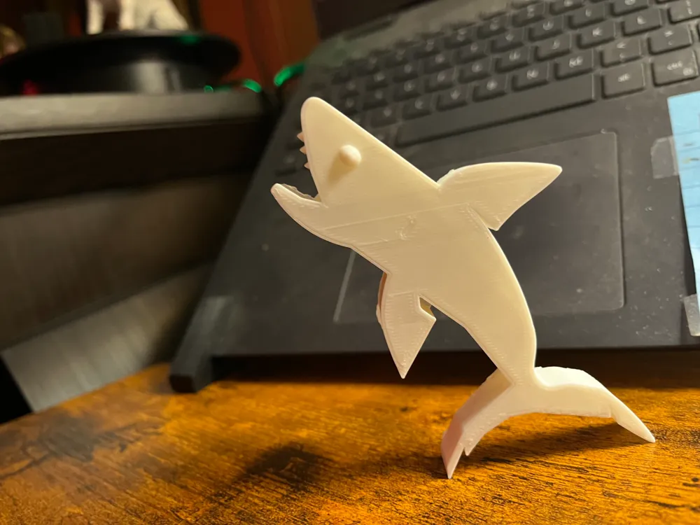 Mark Shark simple art by user_1688920035 - MakerWorld