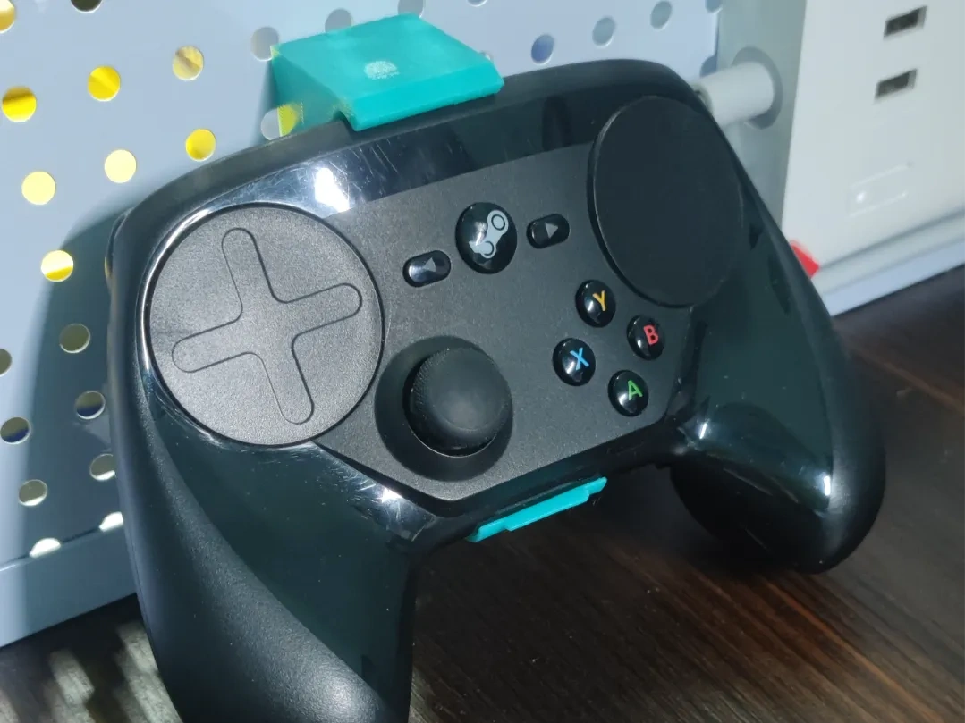 Steam Controller Pegboard Mount, Perfectly Secure, No Supports Needed ...