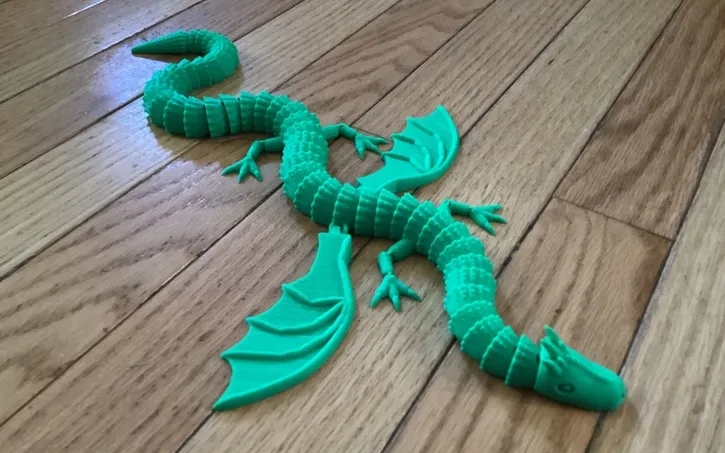 Articulated Nature Dragon by dev da dev - MakerWorld