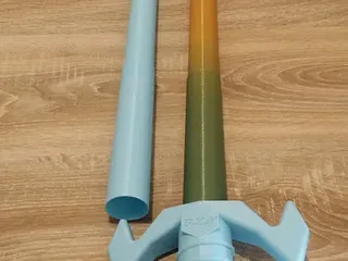 Collapsible Sword Remixed by Da3DGorillaMakerWorld: Download Free 3D Models