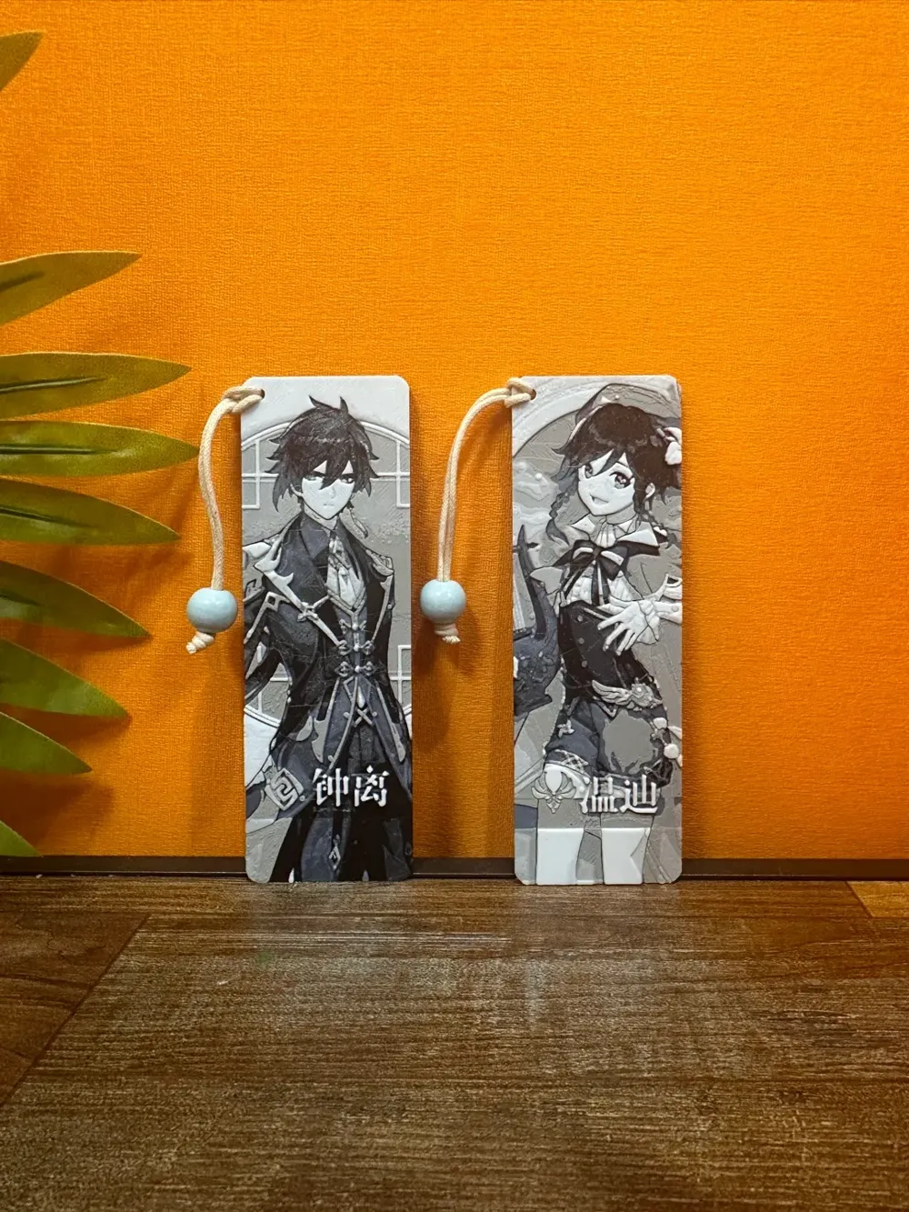 Genshin Impact: Zhongli & Venti - 2 Bookmark Designs by DREAM PAINTER ...