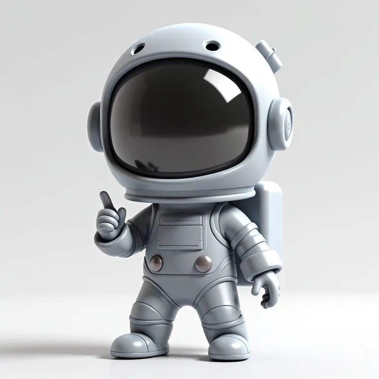 Intergalactic Explorer Astronaut - Free 3D Print Model - MakerWorld