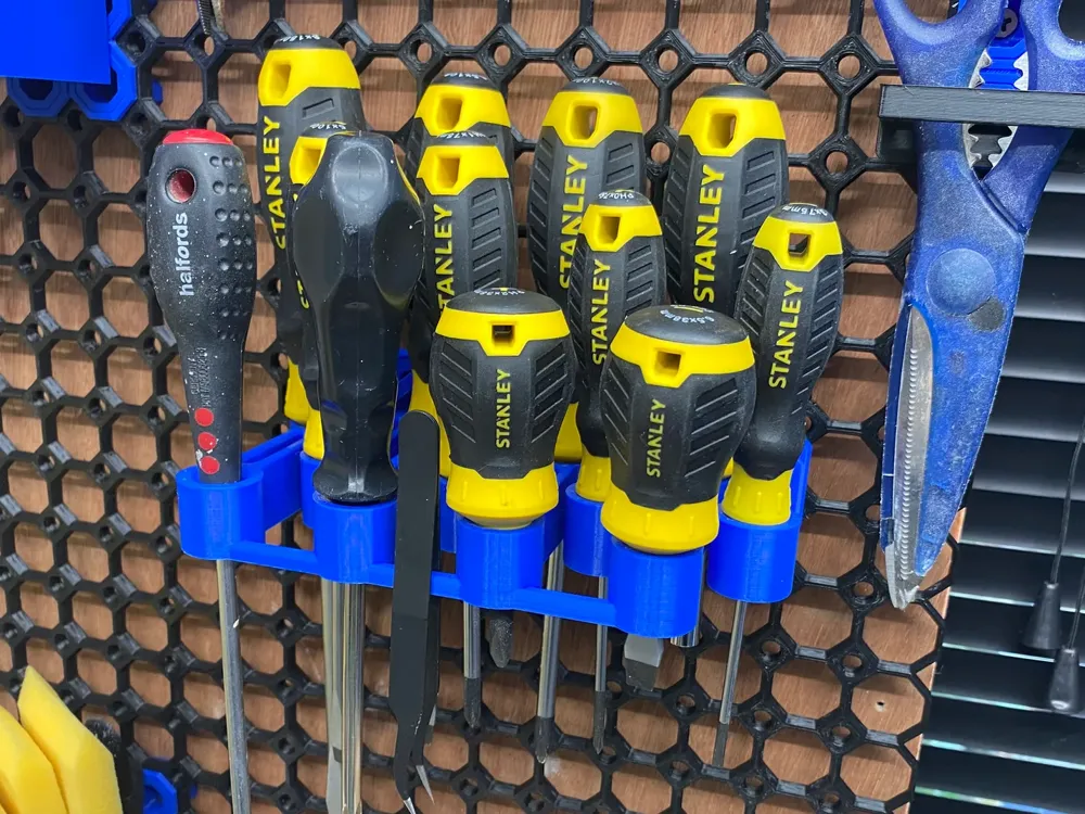 Multiboard Ultimate Screwdriver Holder! Remixed by ReelClones - MakerWorld