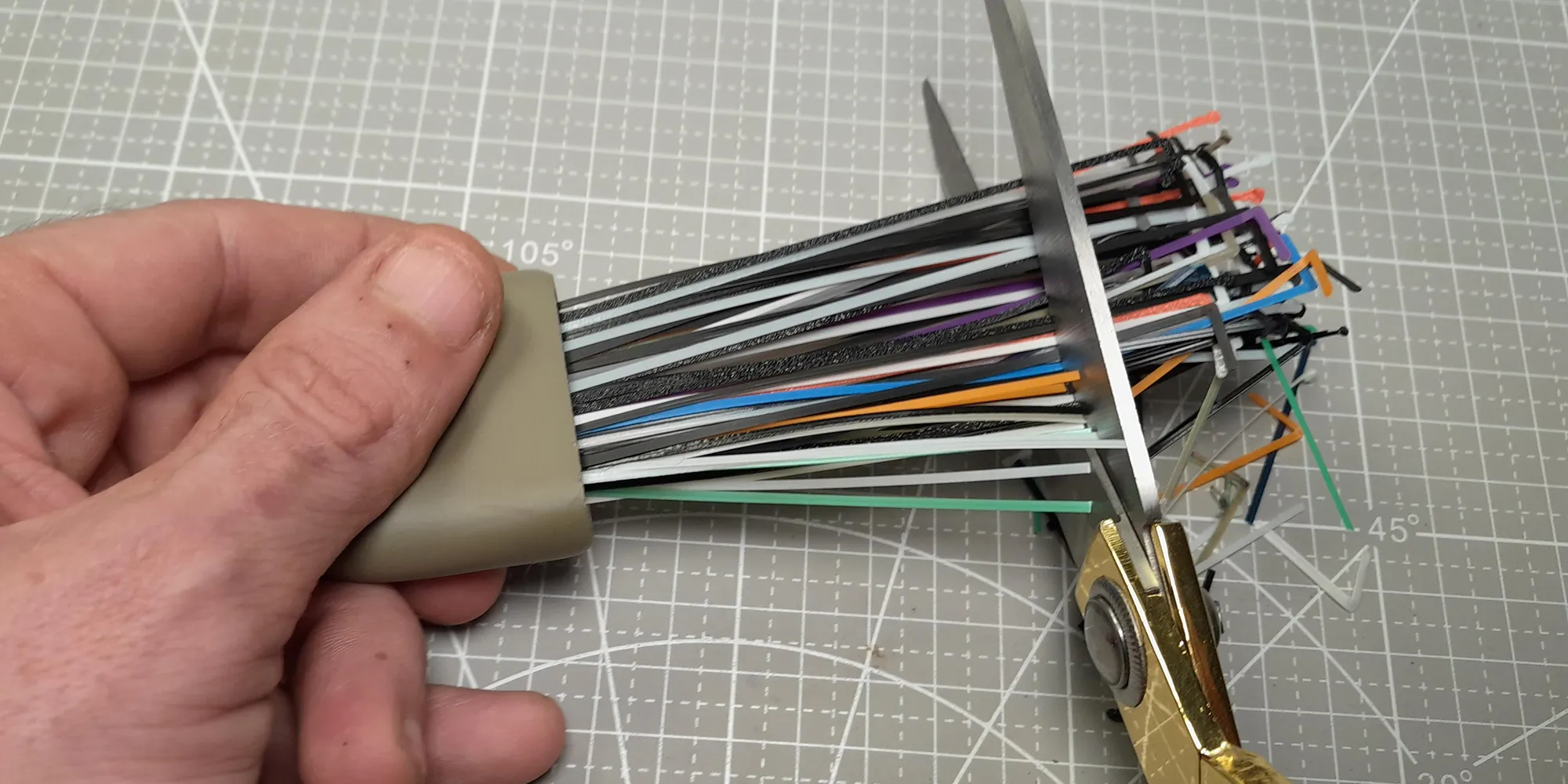 Mini Sweeper - Purge Line Broom - Free 3D Print Model - MakerWorld