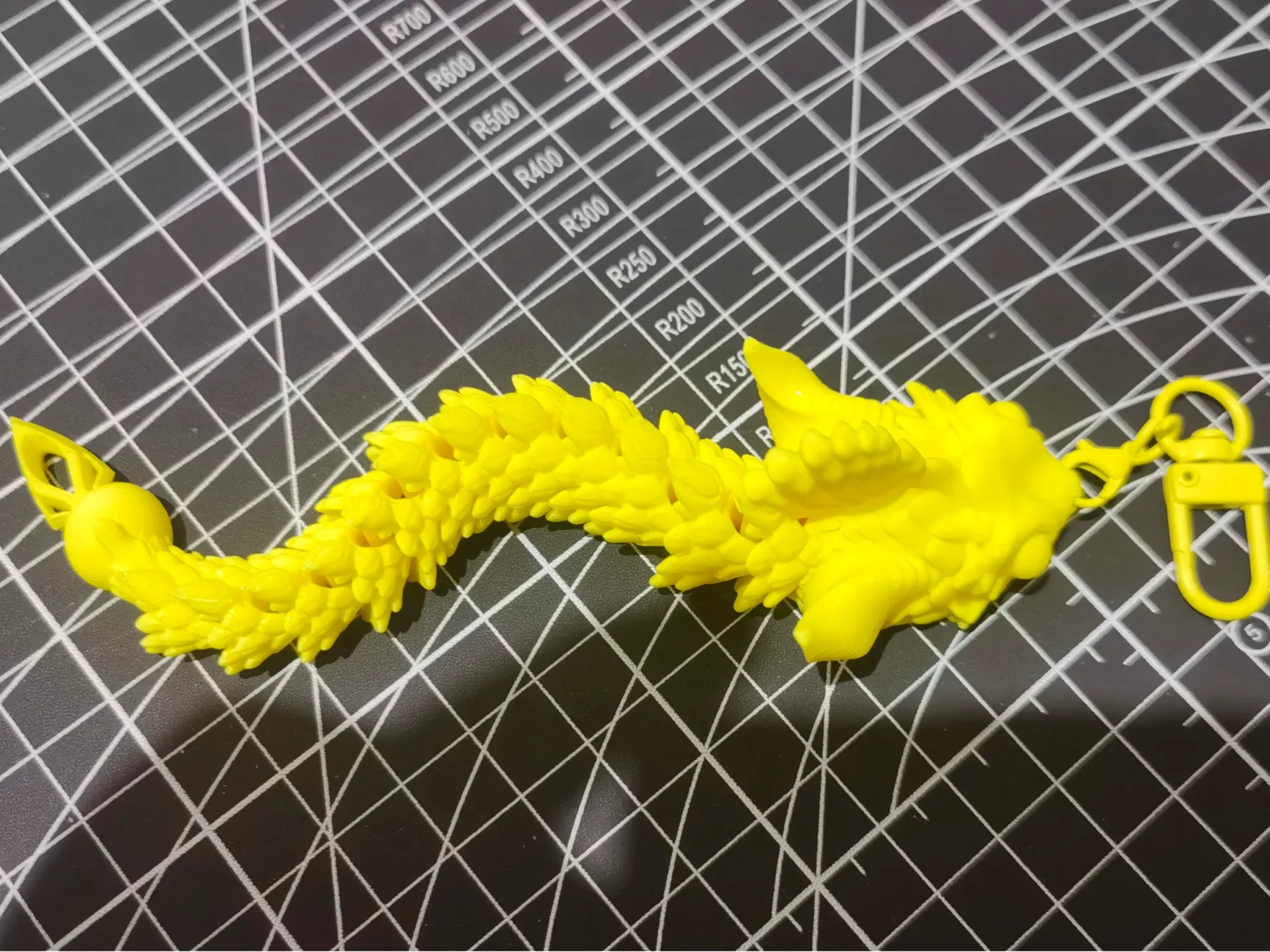 Sky Blue Ox Python Keychain by Dubhe - MakerWorld