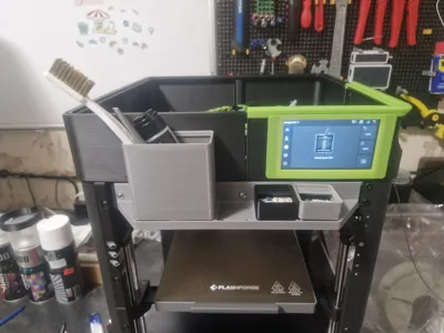 Flashforge AD5M Gridfinity Based Enclosure Shelf by Nikita Popov ...